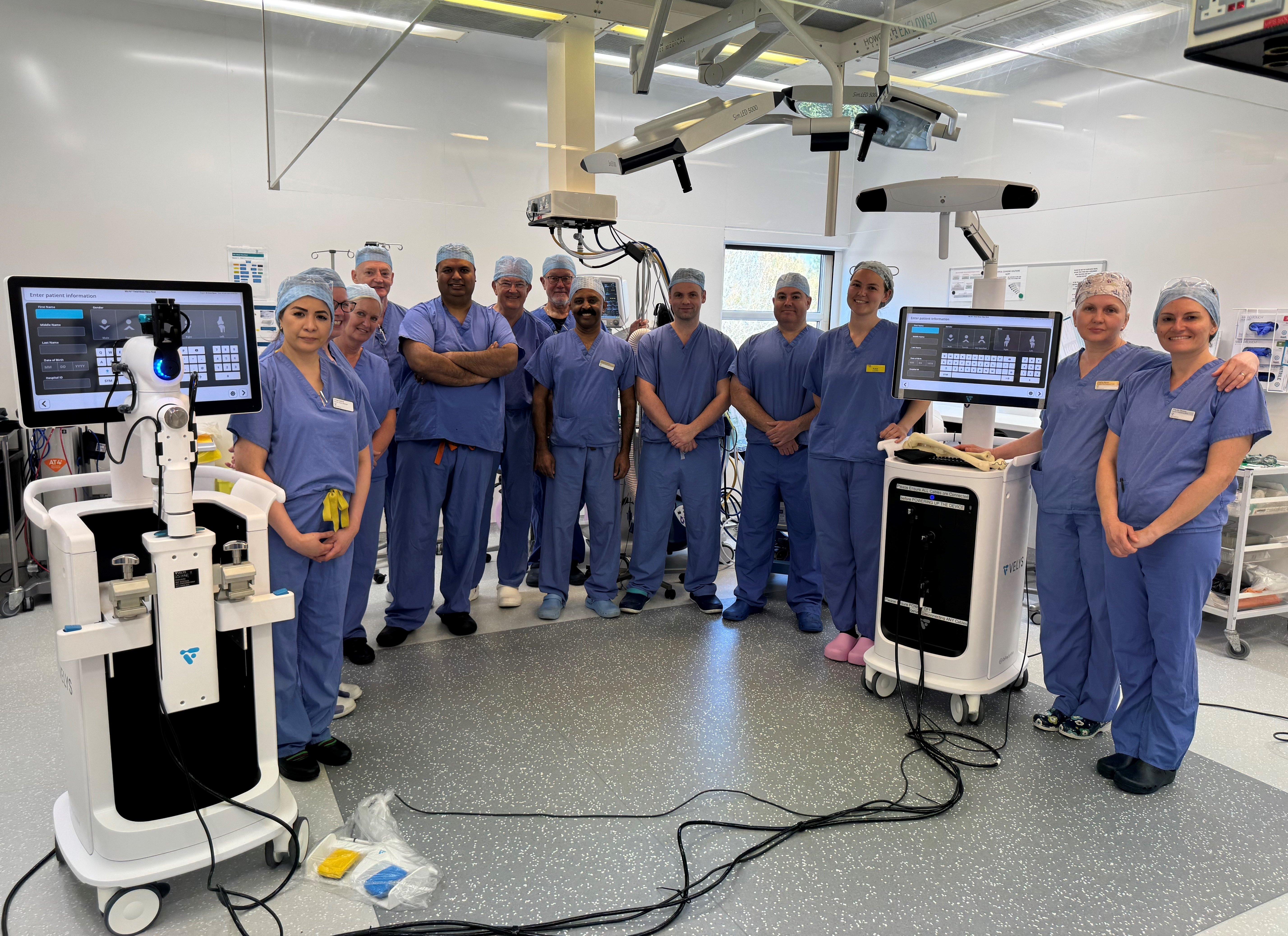 Spire Clare Park Hospital pioneers robot-assisted knee surgery ...